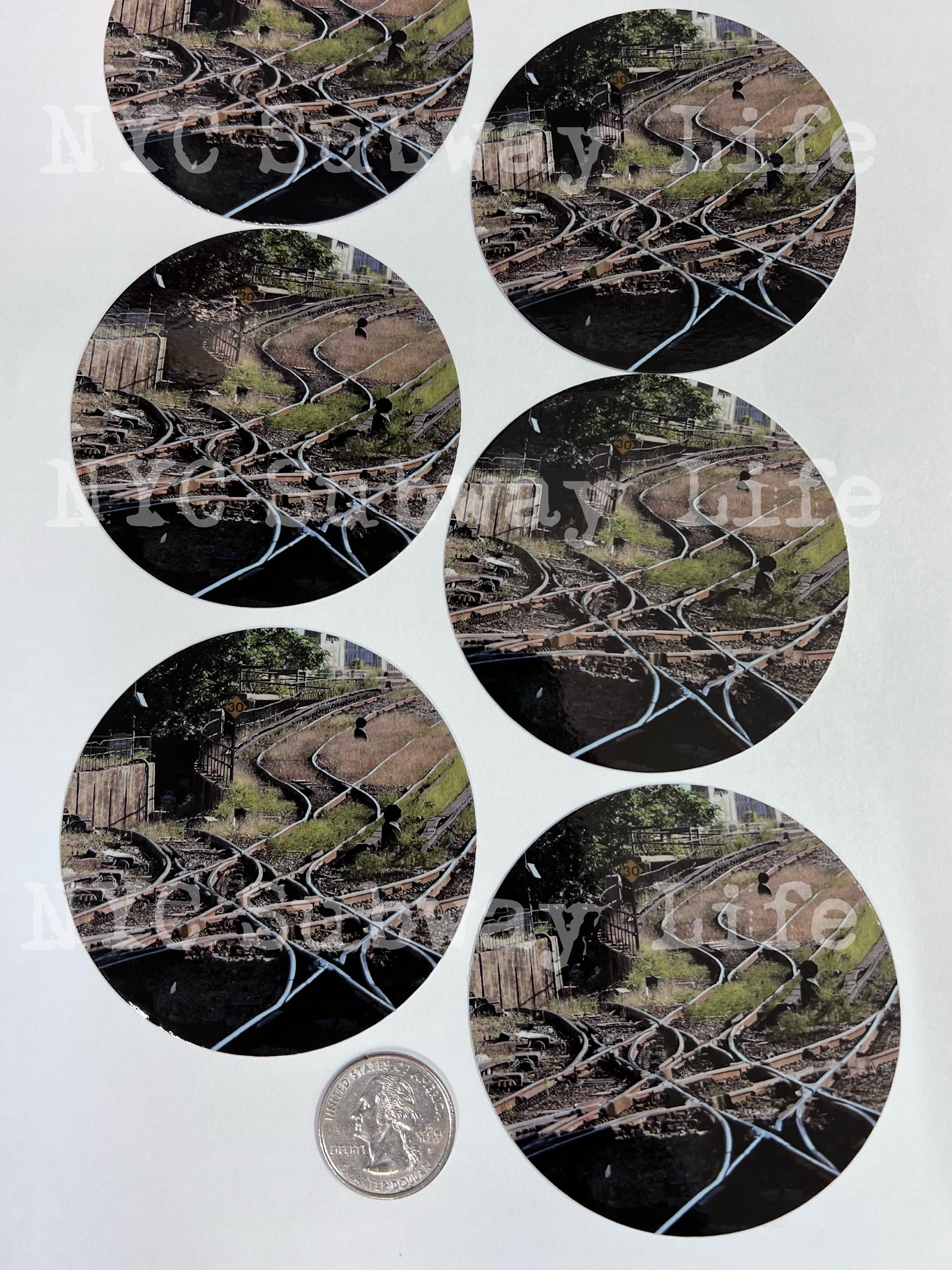 LIRR Jamaica Station Tracks Sticker, Decal - Etsy