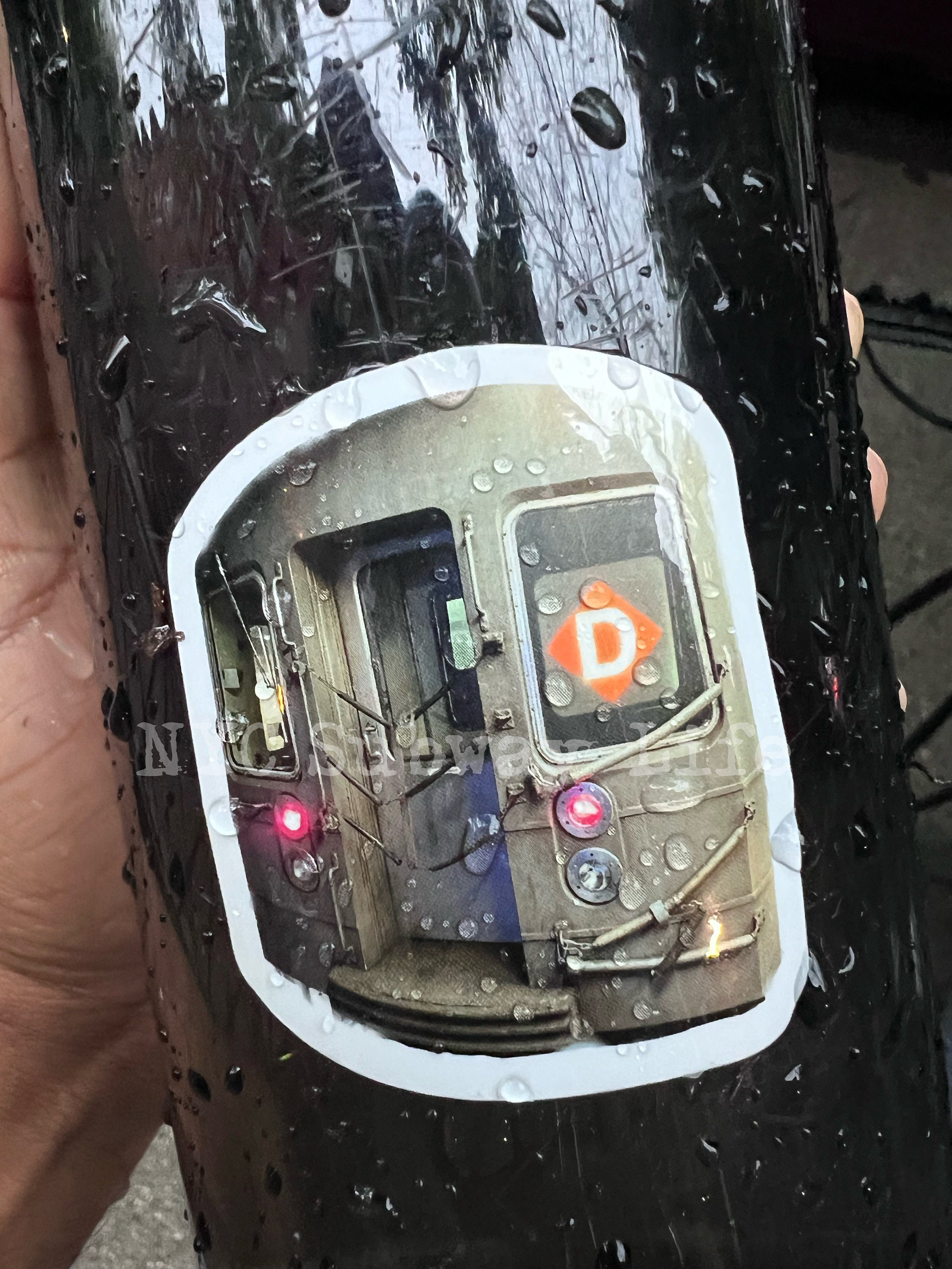 NYC Subway "diamond D" Sticker, Decal - Etsy