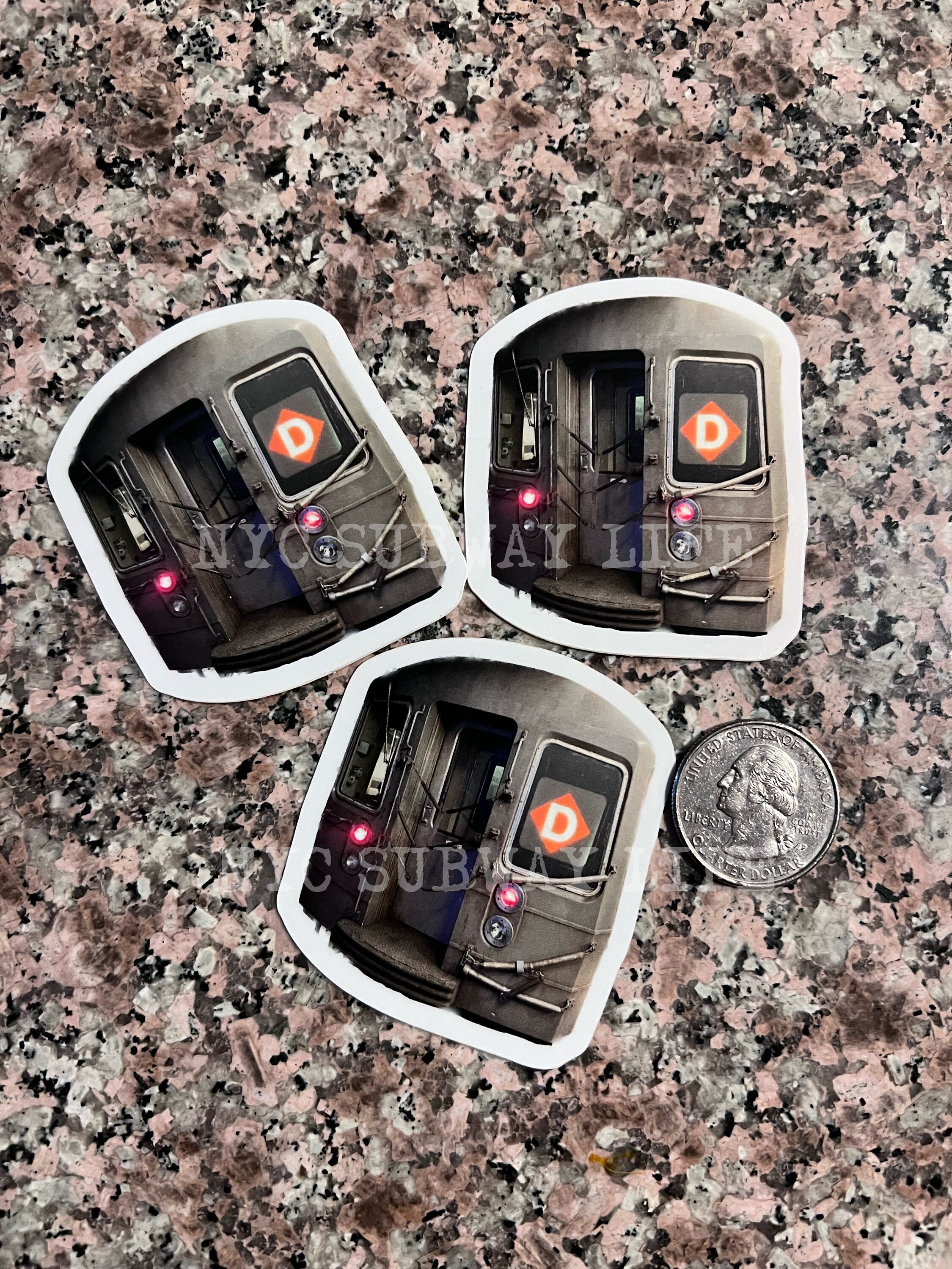 NYC Subway "diamond D" Sticker, Decal - Etsy