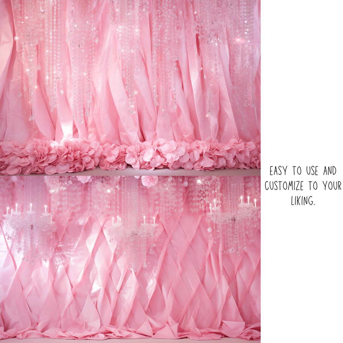 Pink Diamonds Digital Backdrops Photoshop Texture Overlays - Etsy