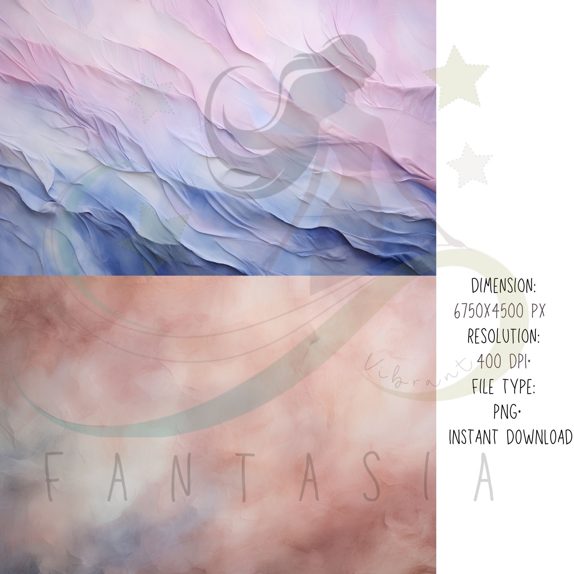 Impasto Painting Digital Overlays, Digital Backdrop, Photoshop Overlays ...