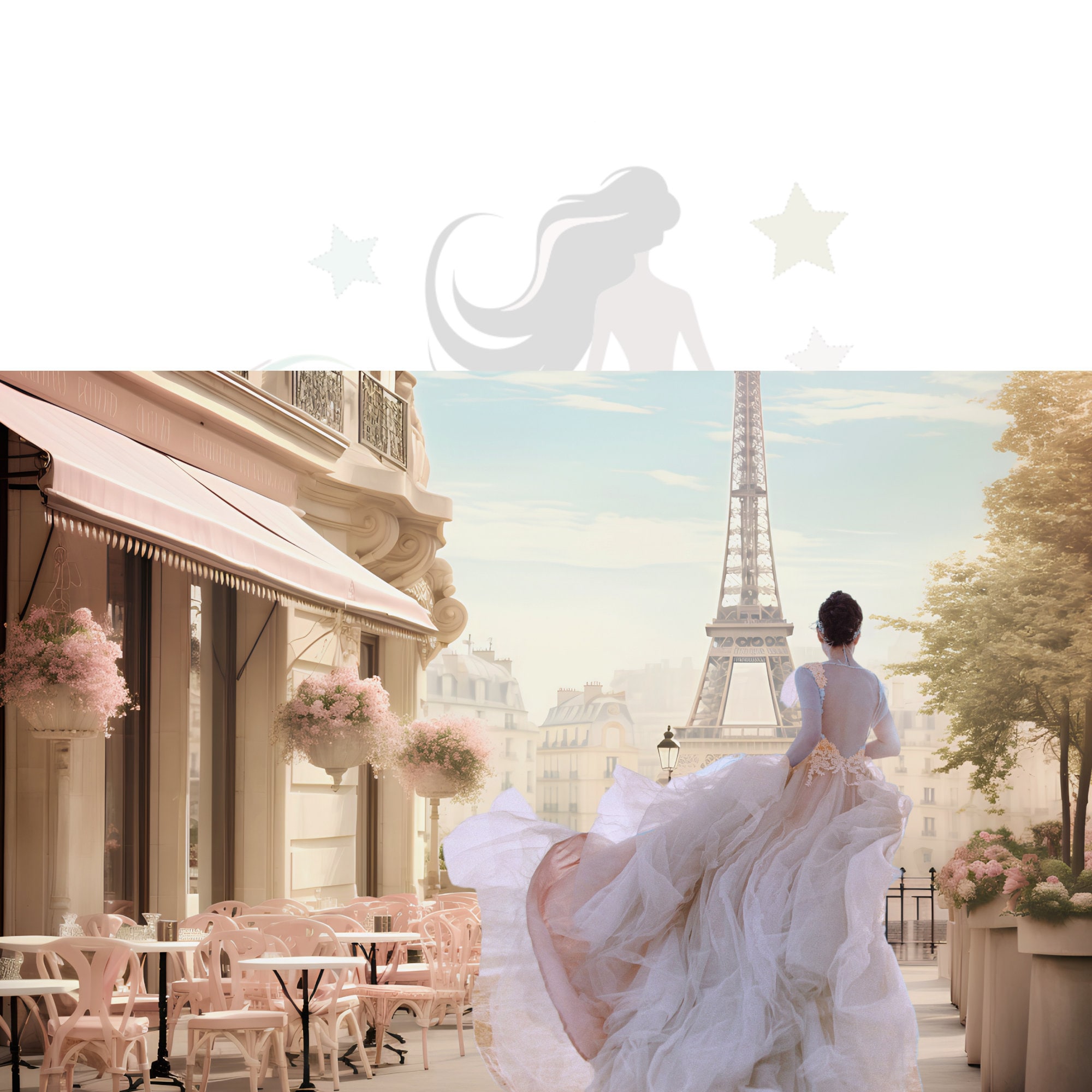 Parisian Street Elegance Digital Backdrops, Studio Backdrops, Photoshop ...