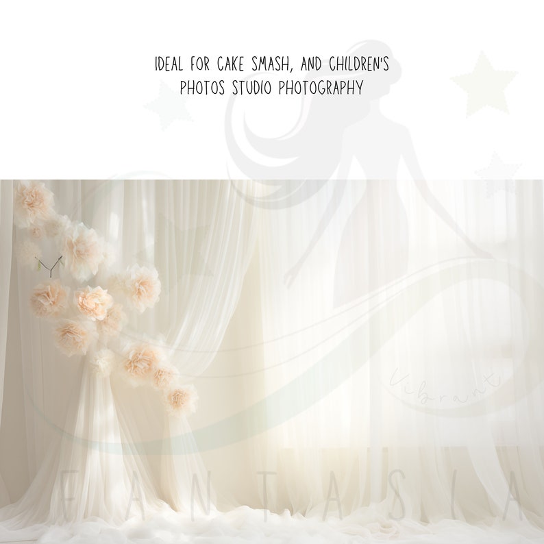 White Curtains Digital Backdrops Maternity Backgrounds Texture Overlays ...