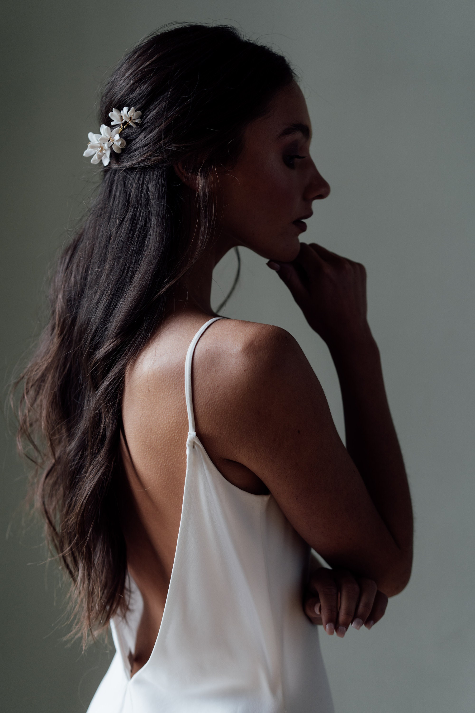 WINNIE HAIRVINE | Bridal Hairvine, Flower Hairvine, Bridal Hair ...