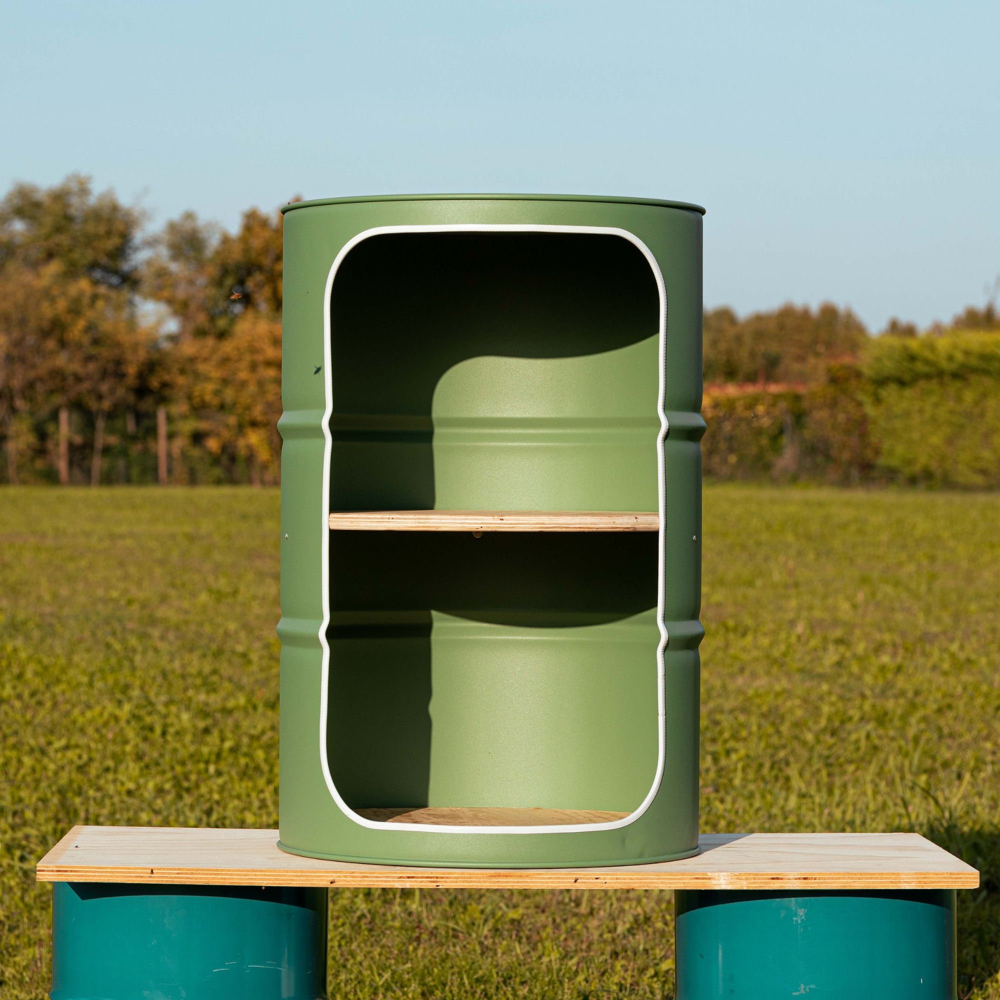 Oil Barrel Supplies - Industrial Supplies - Bar Cabinet - Barrel Table ...