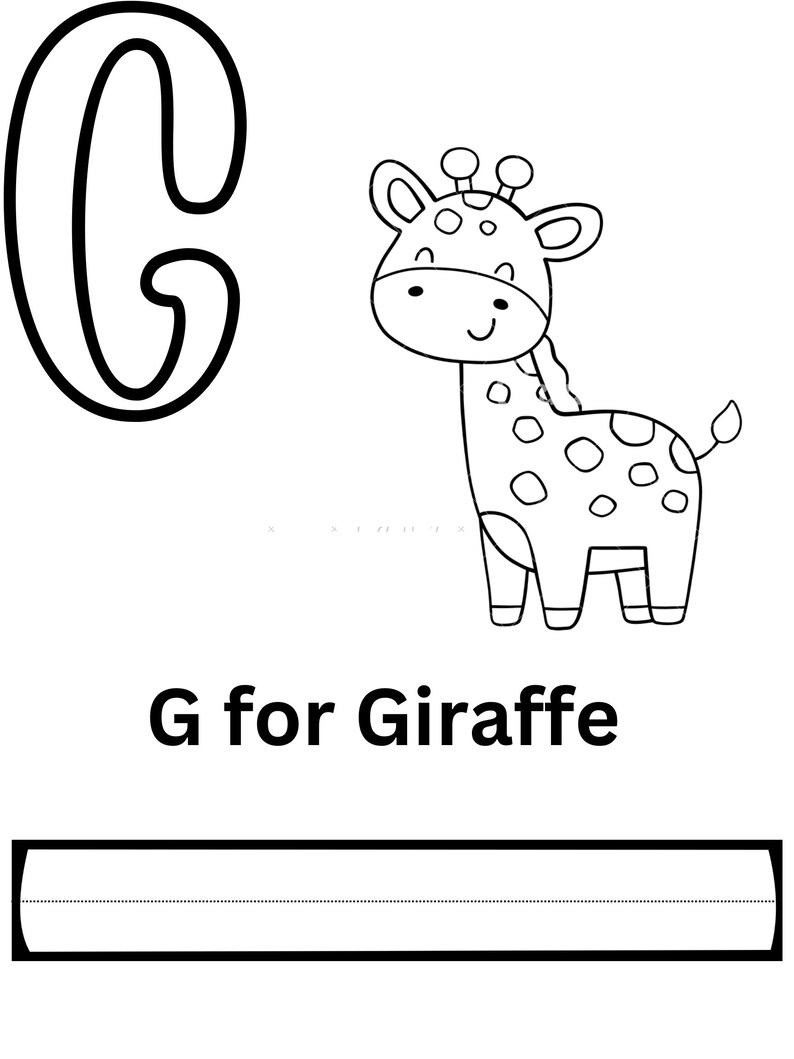 Kids Learning Alphabet Coloring Animals Printables Teach Kids Alphabet ...