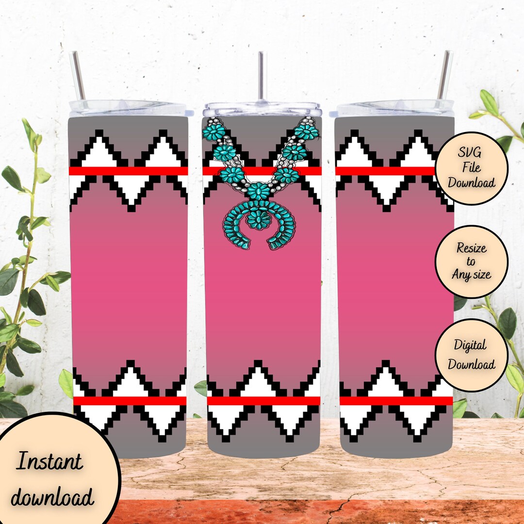 Pink Gray, Navajo Rug Dress, Sublimation Tumbler Designs, Turquoise ...