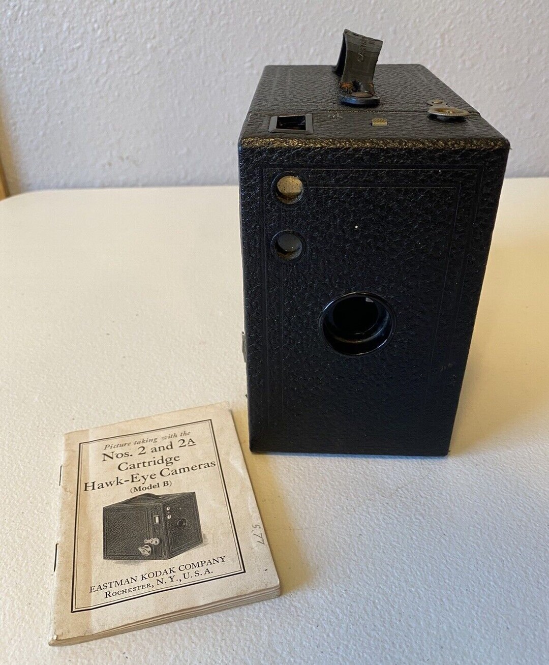 Vintage 1916 Eastman Kodak Brownie No. 2A Model B, 116 Film Size Box ...