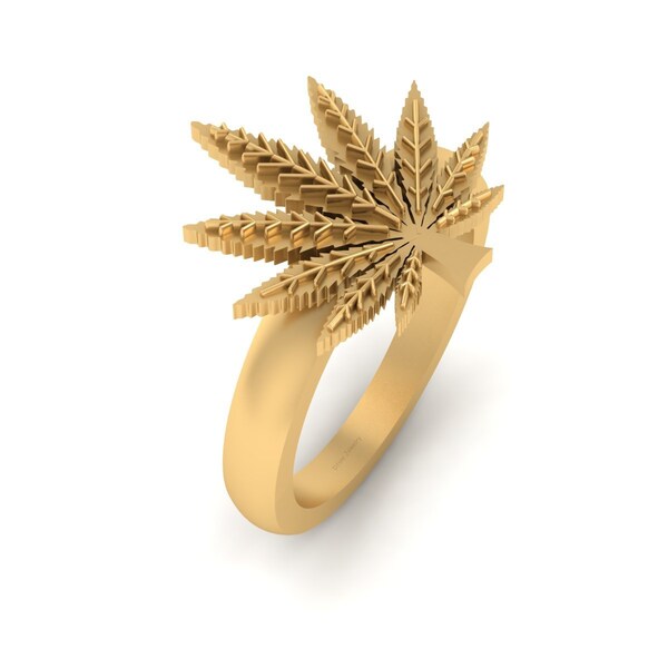 Marijuana Ring - Etsy