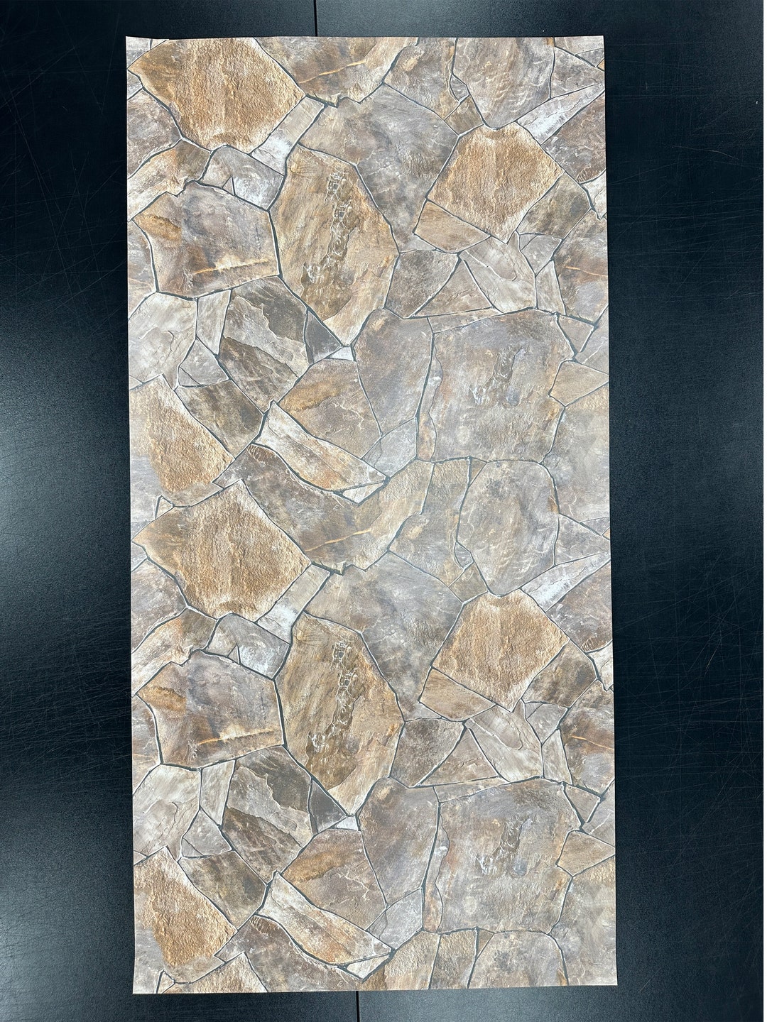 Split Stone Mosaic Stone Look DIY Sticker Panel - 2ft X 4ft - 9268-48 ...