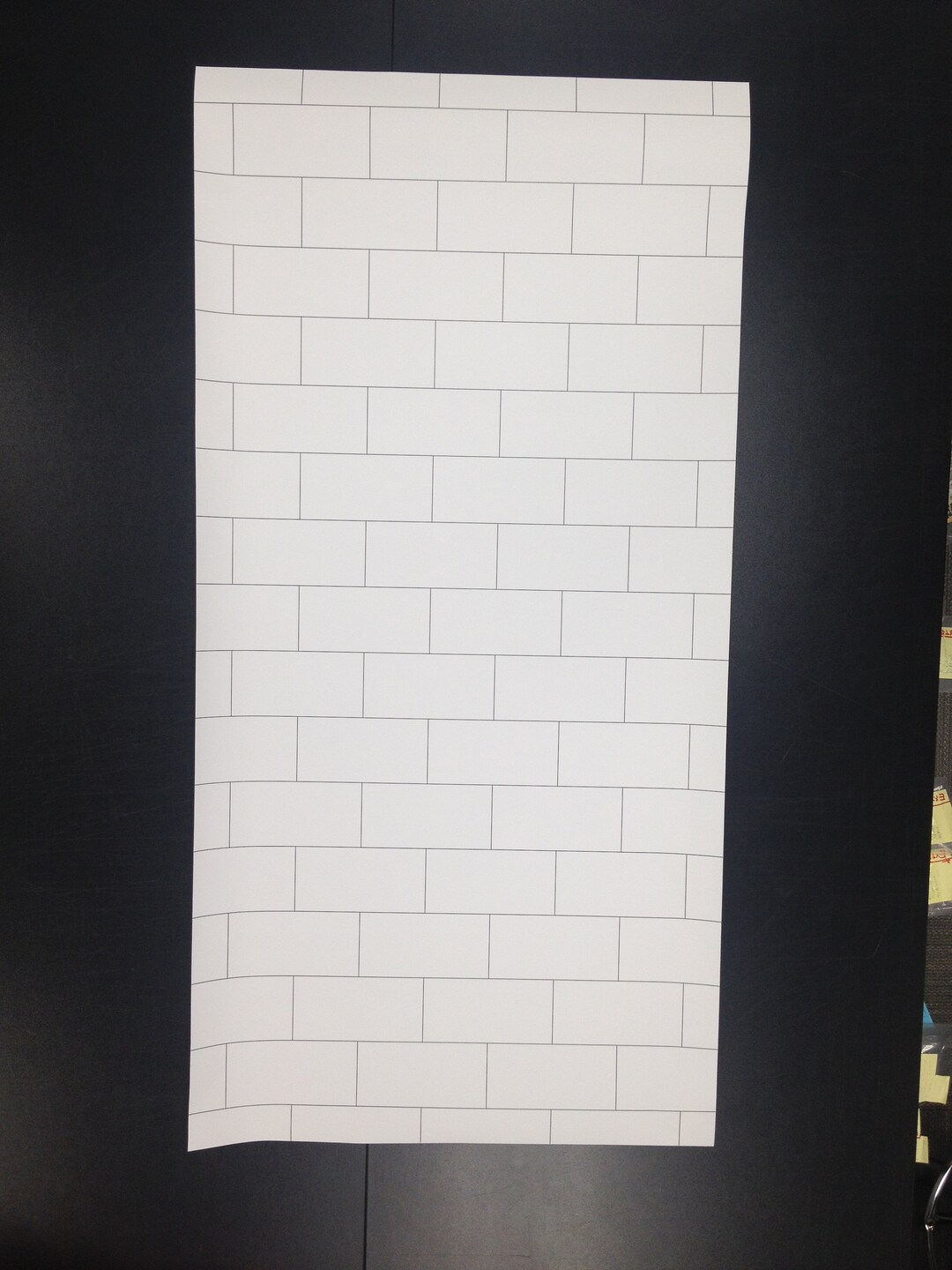 Subway Tile DIY Sticker Panel - 2ft X 4ft - 9211-48 - Dorm Decor - Etsy