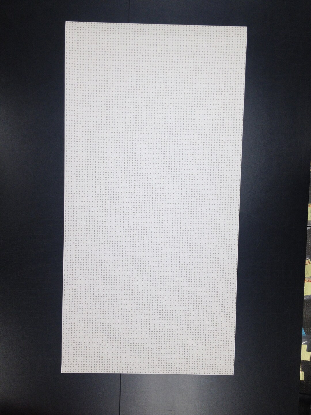 Hash Mark Grid Pattern DIY Sticker Panel - 2ft X 4ft - 9256-48 - Dorm ...