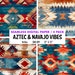 Aztec Patterns | Tribal Designs | Tribal Backgrounds | Digital Paper ...