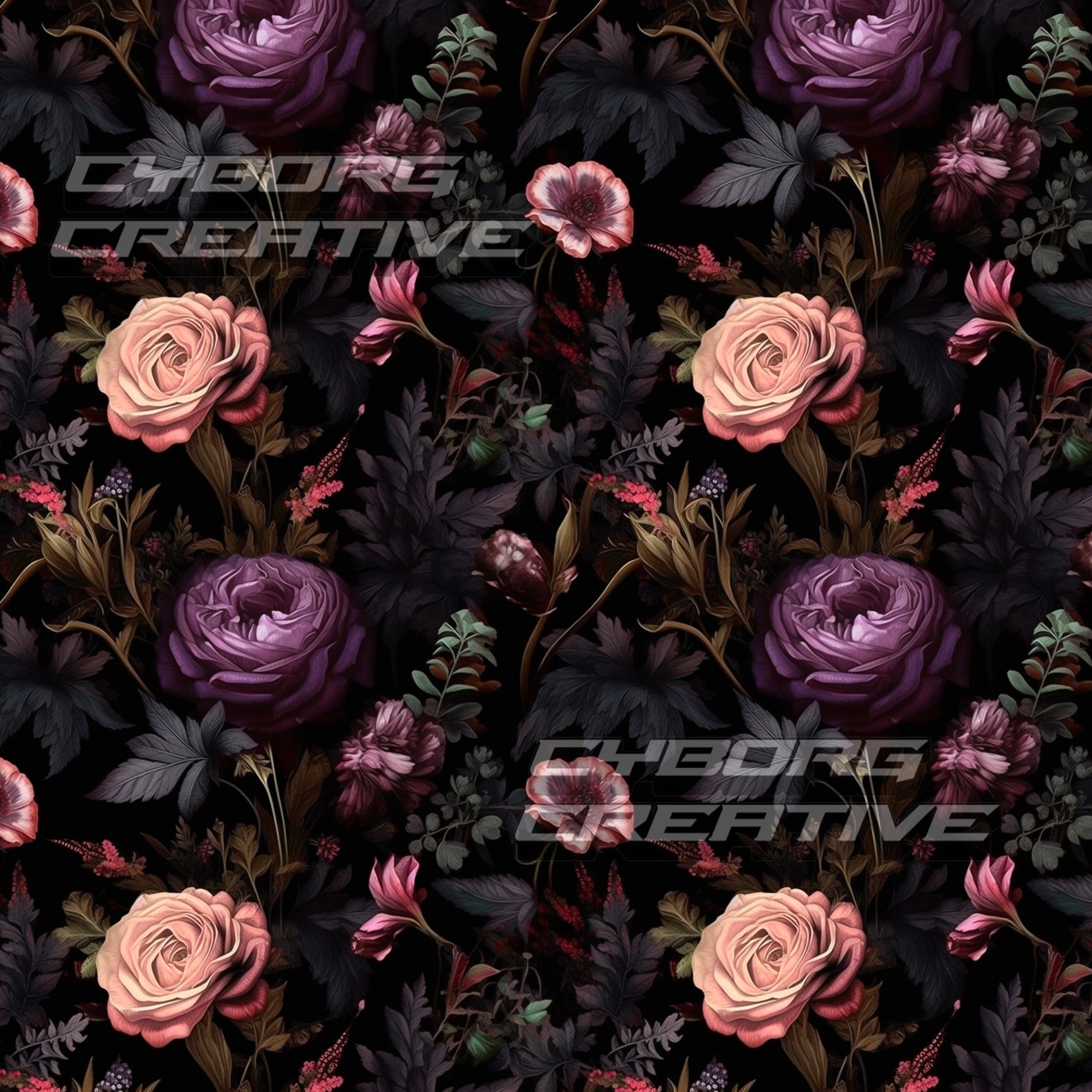 Digital Download | Goth Style Moody Aesthetic | Printable Wall Art ...