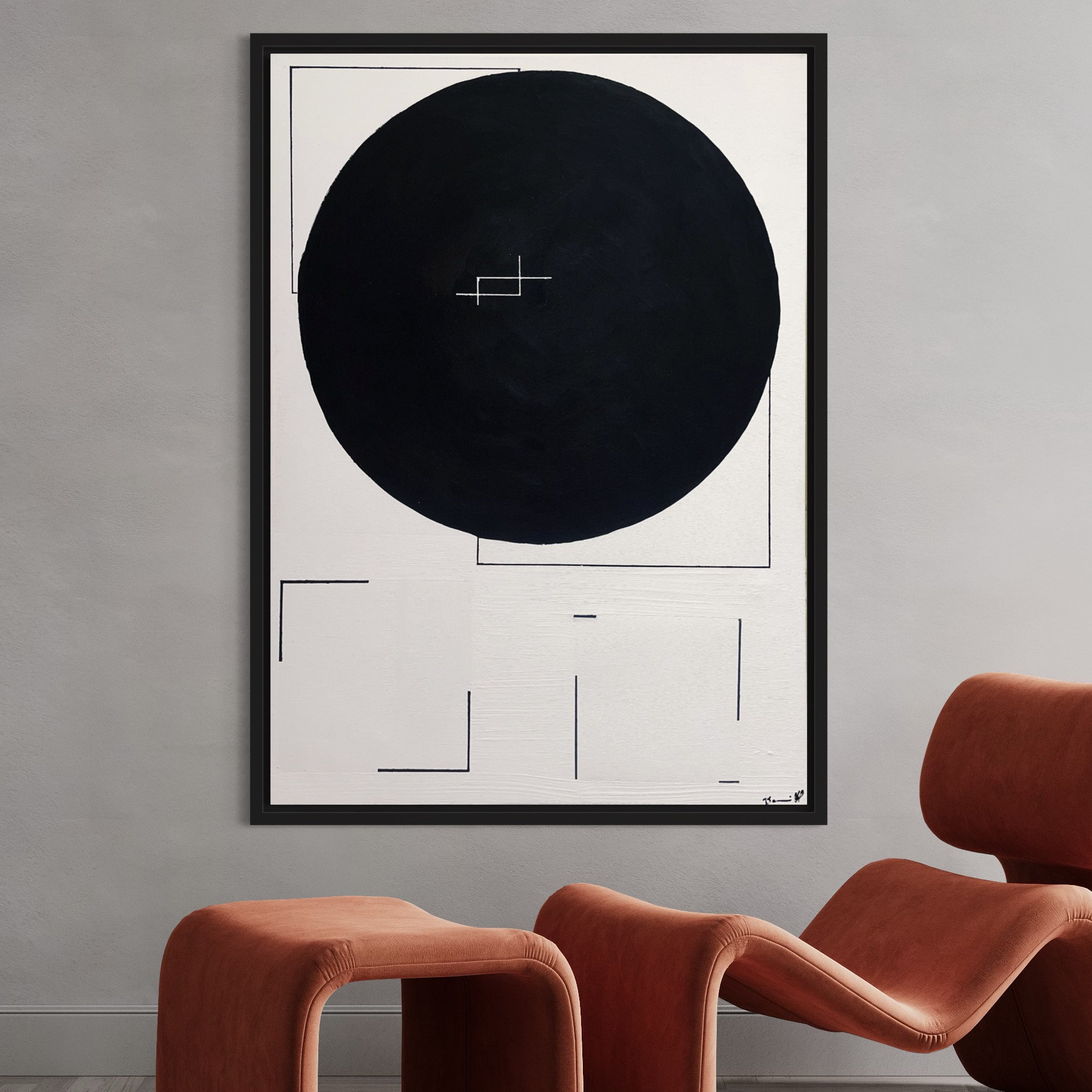 Black Circle - Etsy