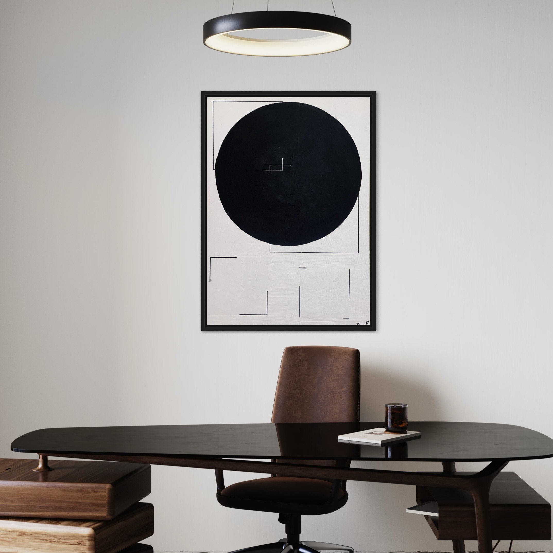 Black Circle - Etsy