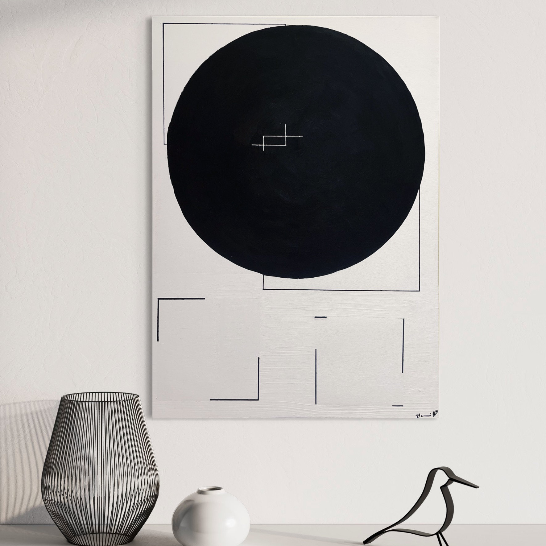Black Circle - Etsy