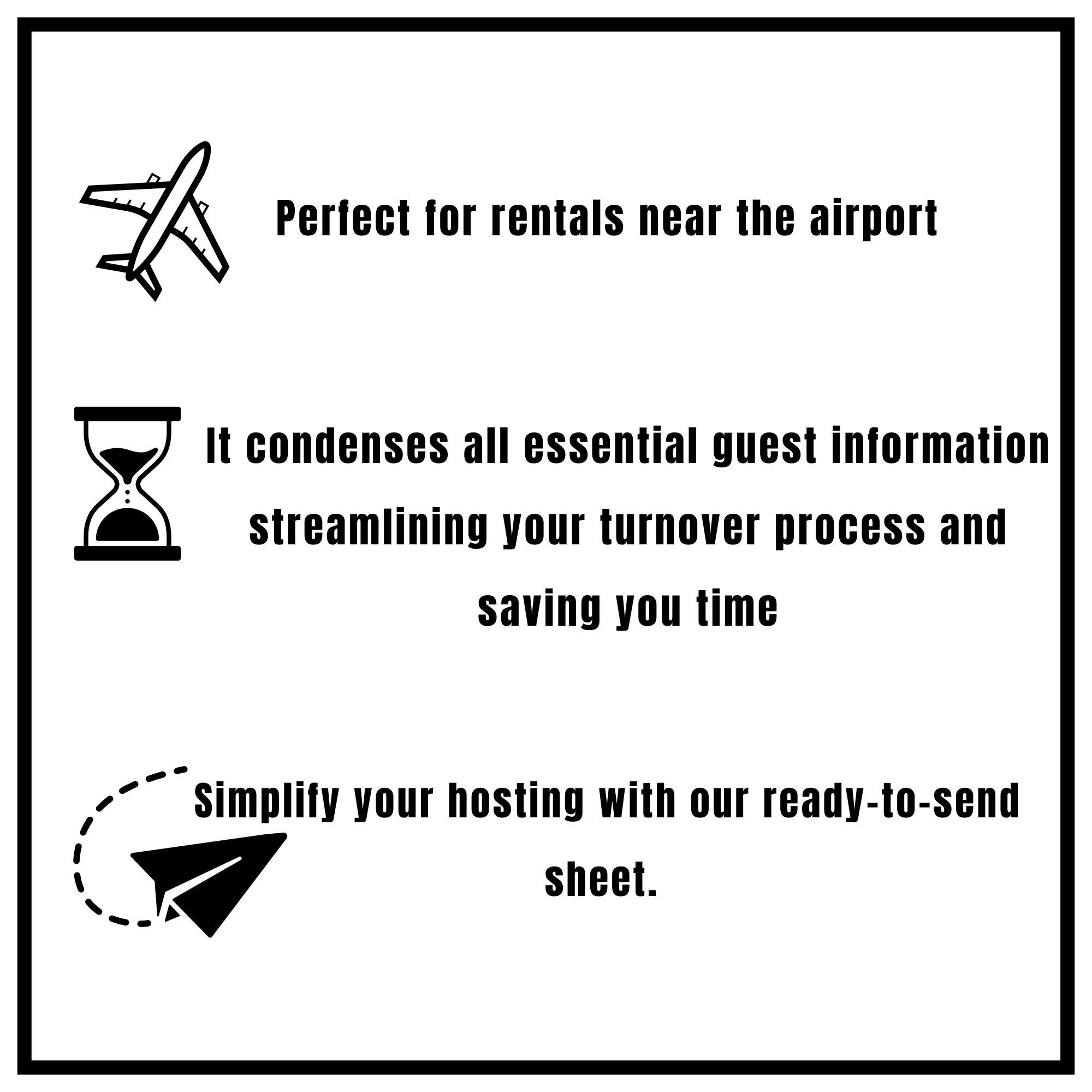 Los Angeles Airbnb Vrbo House Rules Check-out Instructions - Digital ...