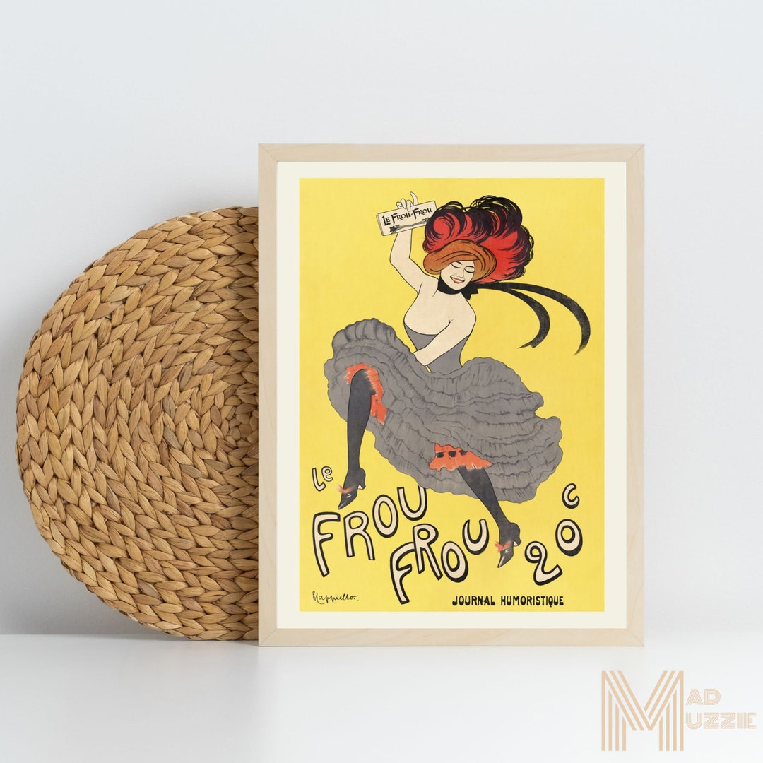 Le Frou Frou 20 Journal Humoristique Vintage Digital Art Leonetto ...