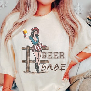 Beer Babe Shirt, Drinking Beer Tee, Beer Country Tshirt, Beer Lover ...
