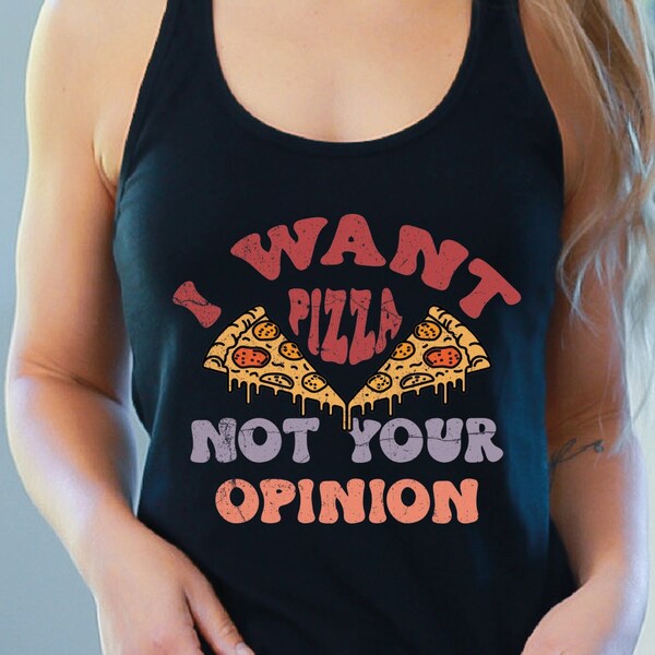 Pizza Tank Top - Etsy