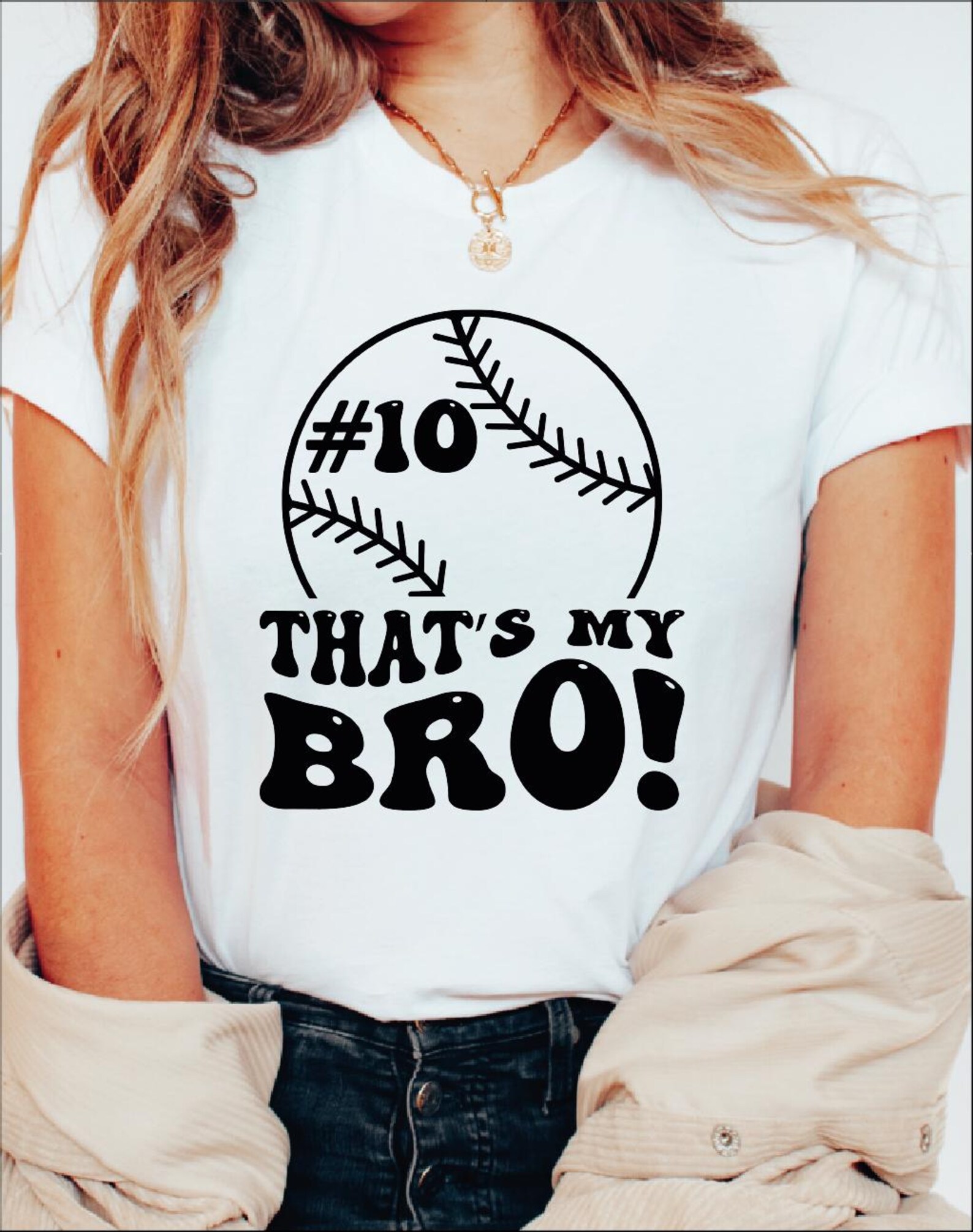 That's My Bro Baseball Shirt, Custom Baseball Brother Shirt, Baseball ...