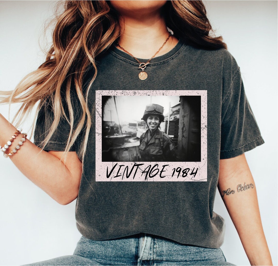 Custom Vintage Photo Shirt, Vintage Photo and Year Tshirt, Vintage ...