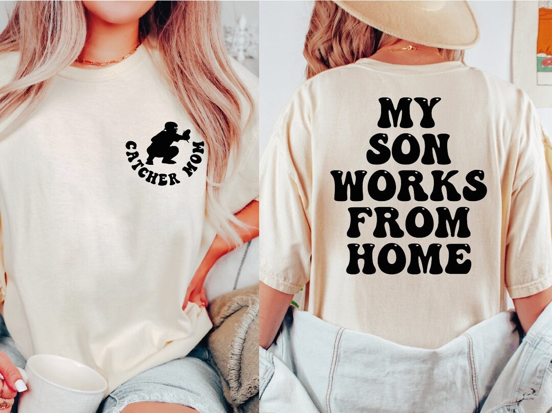 Baseball Catchers Mom Shirt, Baseball Mom Tshirt, Funny Baseball Tee ...