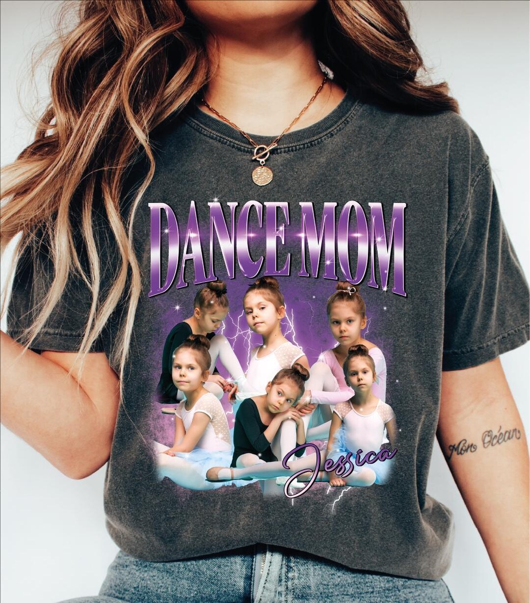 Custom Dance Mom Shirt, Comfort Colors Dance Mom Shirt, Your Name ...