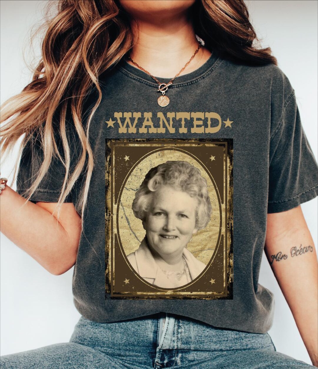 Custom Wanted Poster Shirt, Custom Wanted Shirt, Western Photo Tshirt ...