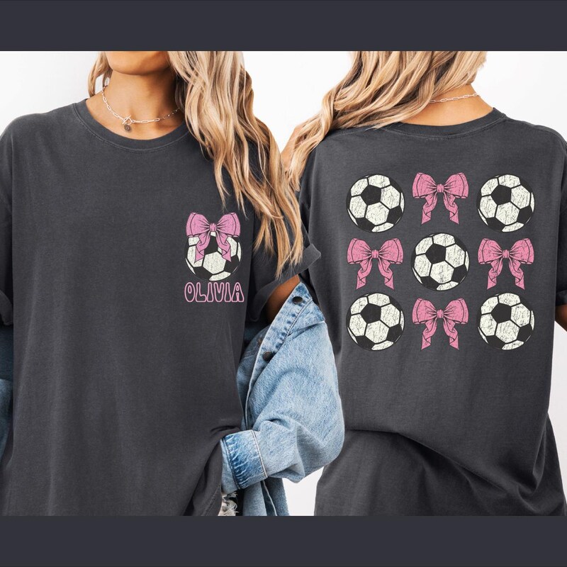 Girls Soccer Shirts - Etsy
