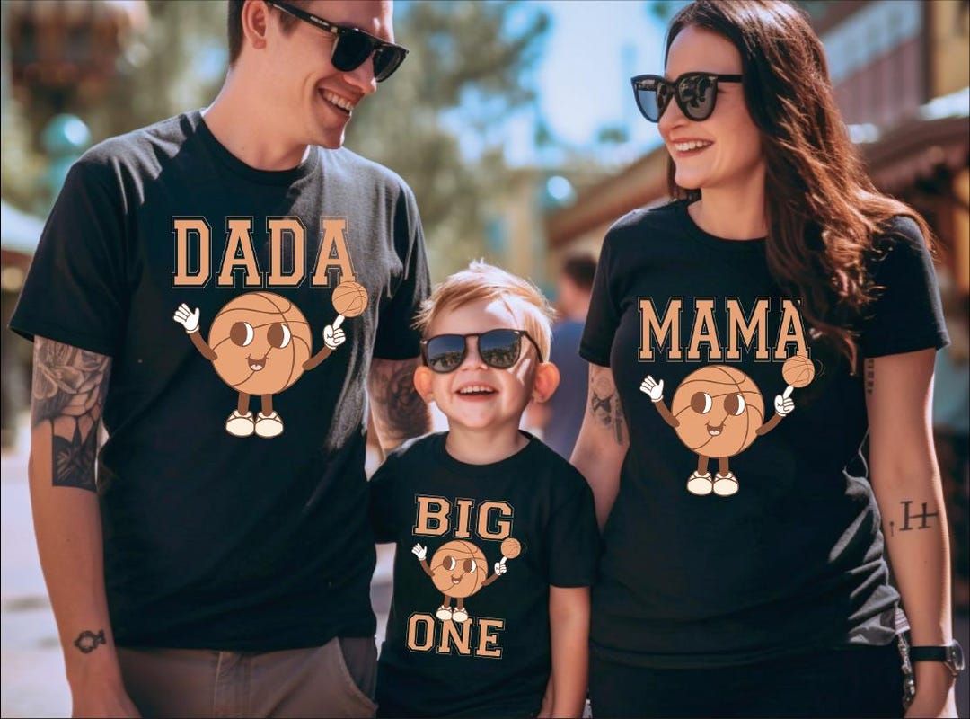 Custom Family Basketball Shirt, Mama Dada Basketball Family Shirt ...