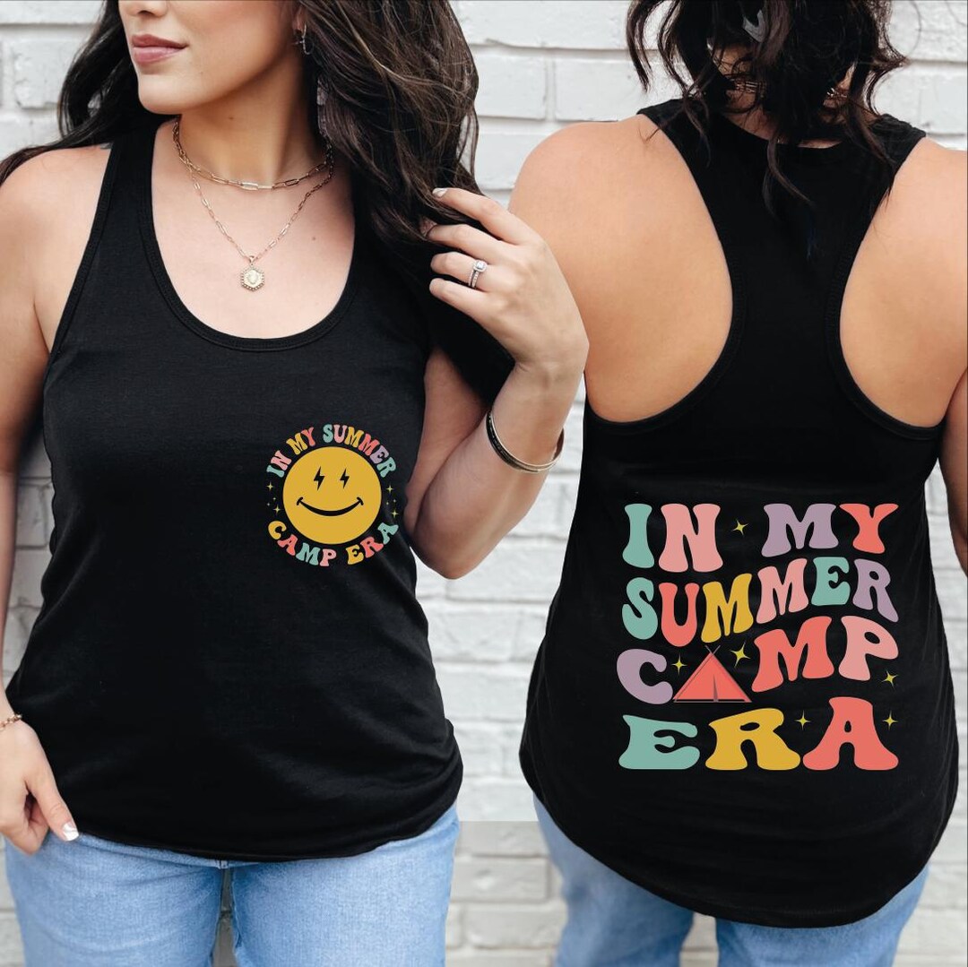In My Summer Camp Era Tank Top, Family Matching Tank Top for Her ...
