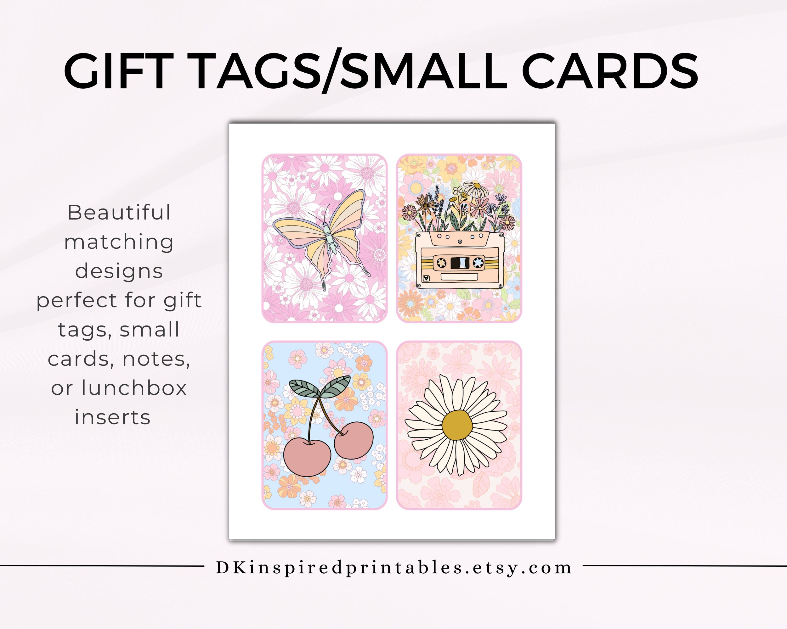 Daisy Printable Planner Pages, Digital Download, to Do List, Notes Page ...