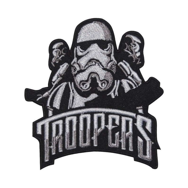 Star Wars Troopers Name Movie Logo Patch Embroidered Logo Embroidery ...