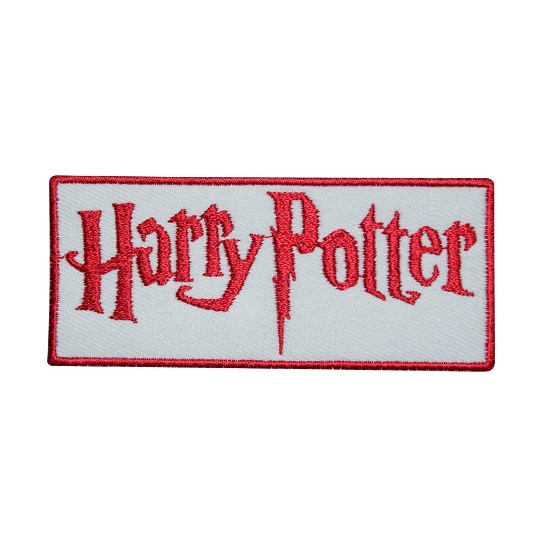 Harry Potter Logo Movie Patch Embroidered Logo Embroidery Patch Iron on ...