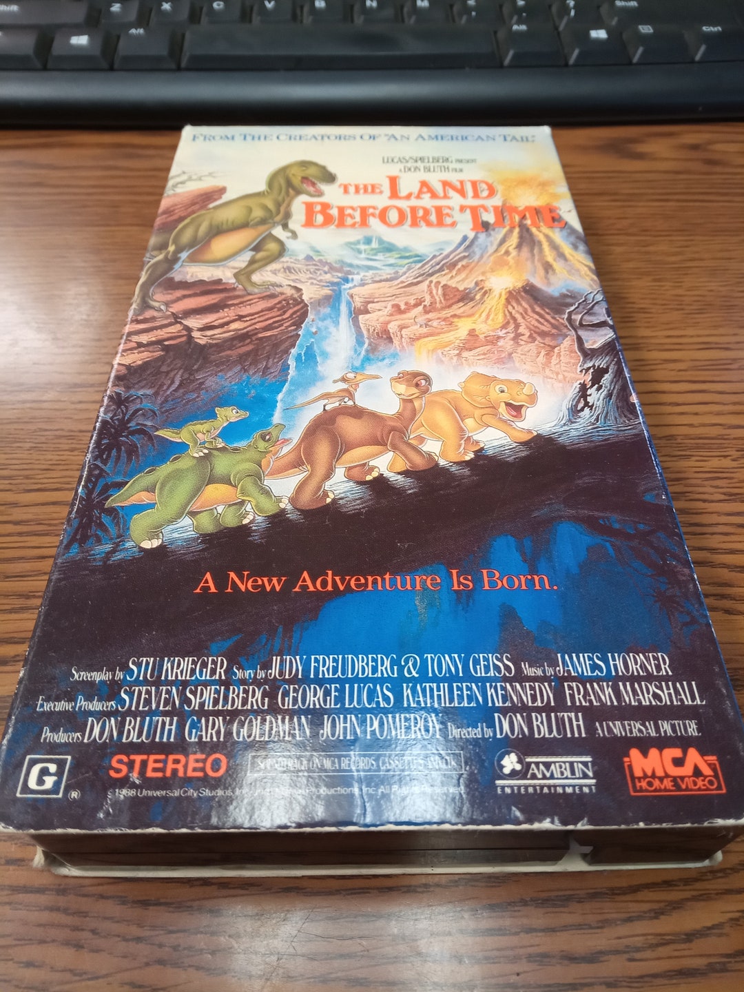 The Land Before Time VHS Tape - Etsy