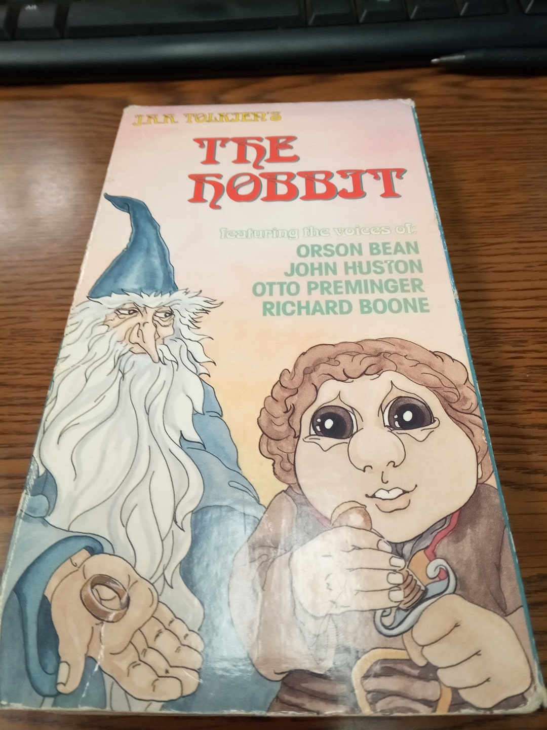 J.R.R. Tolkien's the Hobbit VHS Tape - Etsy