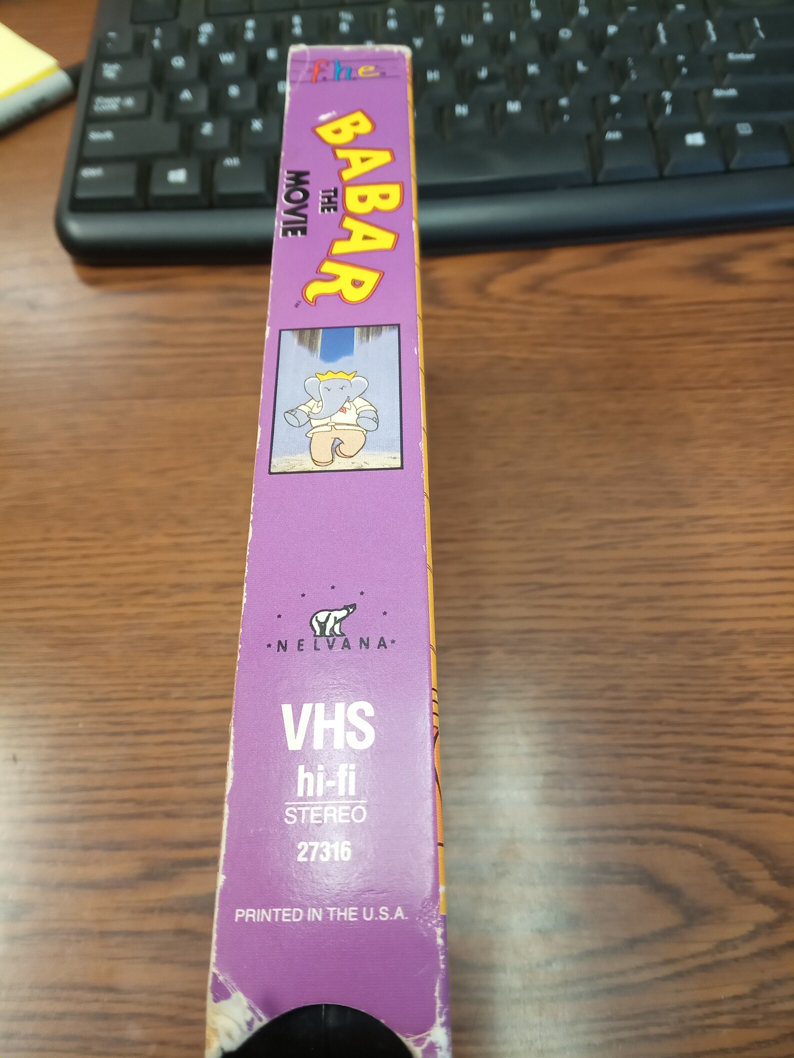 Babar the Movie VHS Tape - Etsy