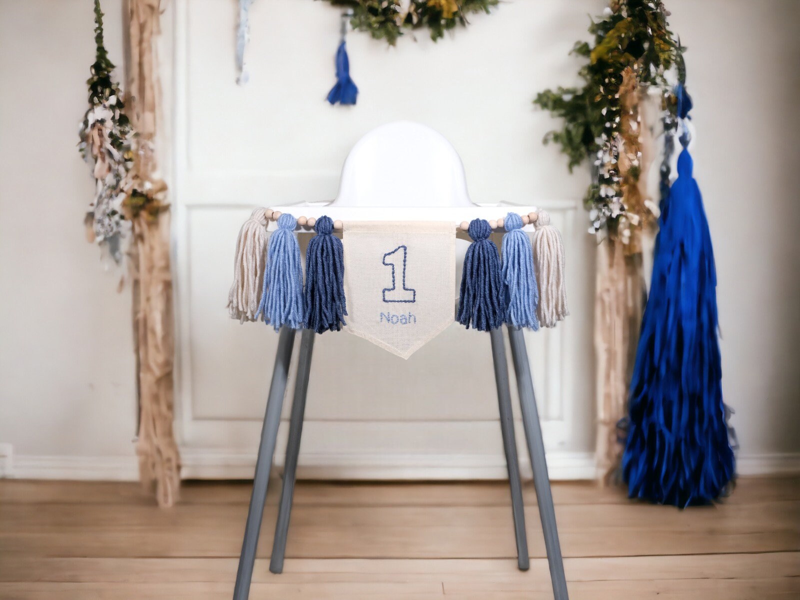 Wild One High Chair Banner, High Chair Banner, First Birthday Banner ...