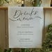 Fabric Bar Beverage Menus for Weddings, Custom Cocktail Signage, Fabric ...