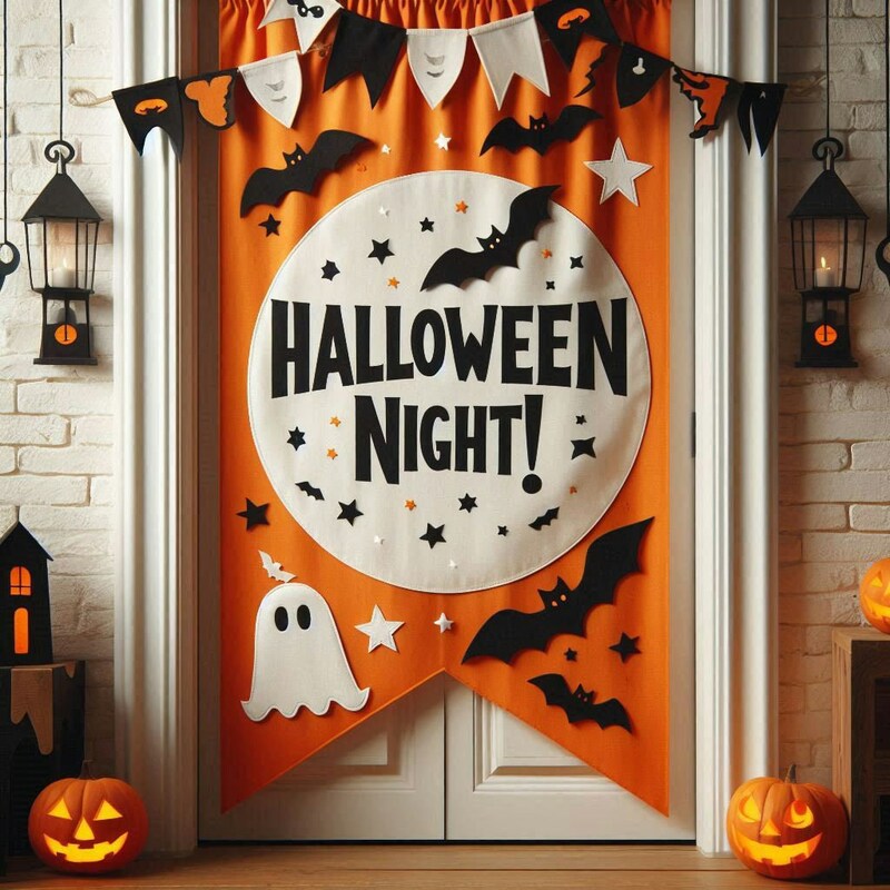 Fall Door Cover - Etsy