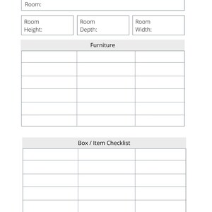 Relocation Planner and Moving Guide With Checklist | Editable Canva ...