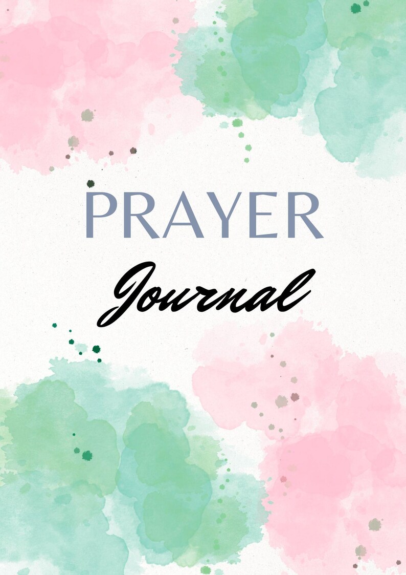 Faithful Prayer Planner and Bible Study Journal | Digital Devotional ...
