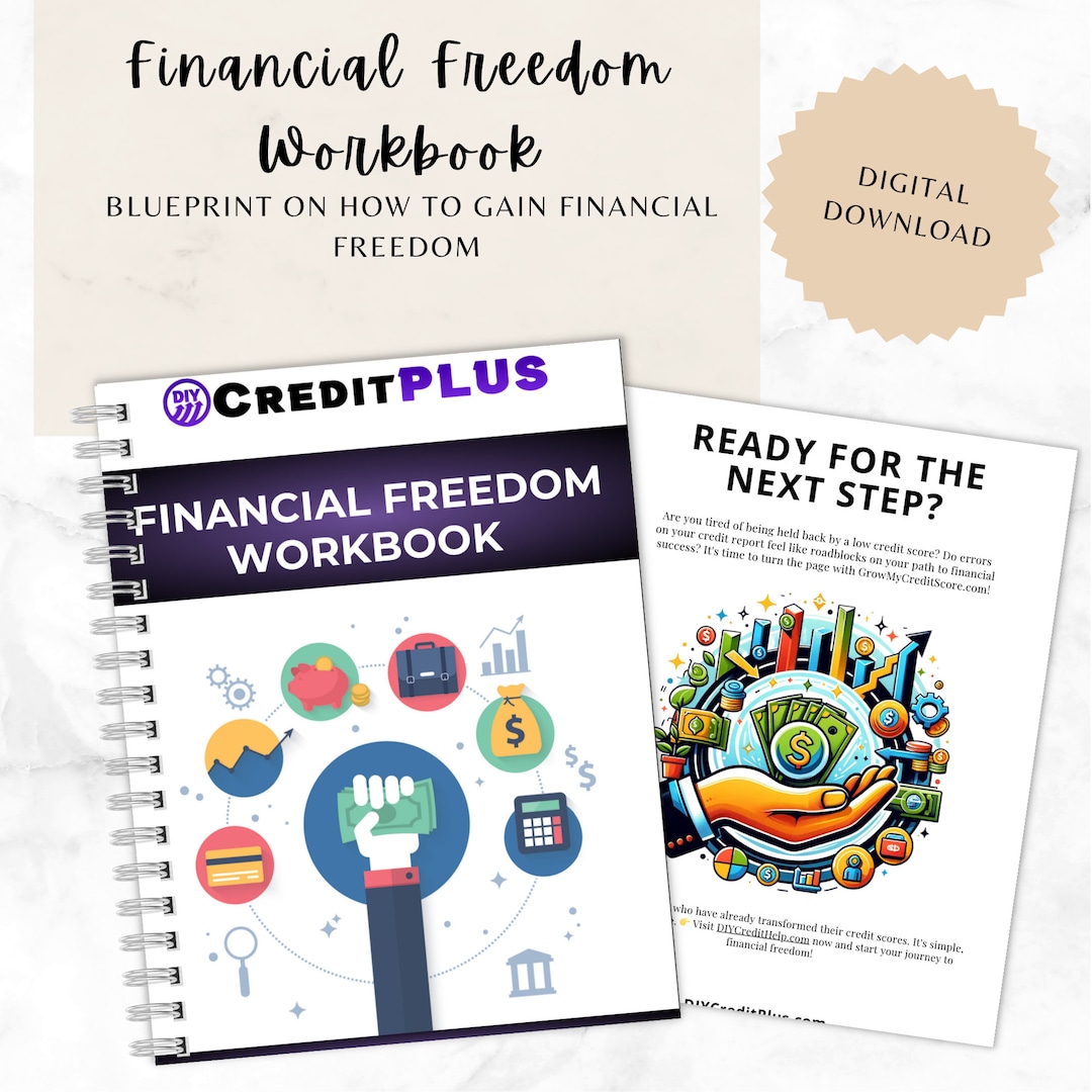 Financial Freedom Workbook - Etsy