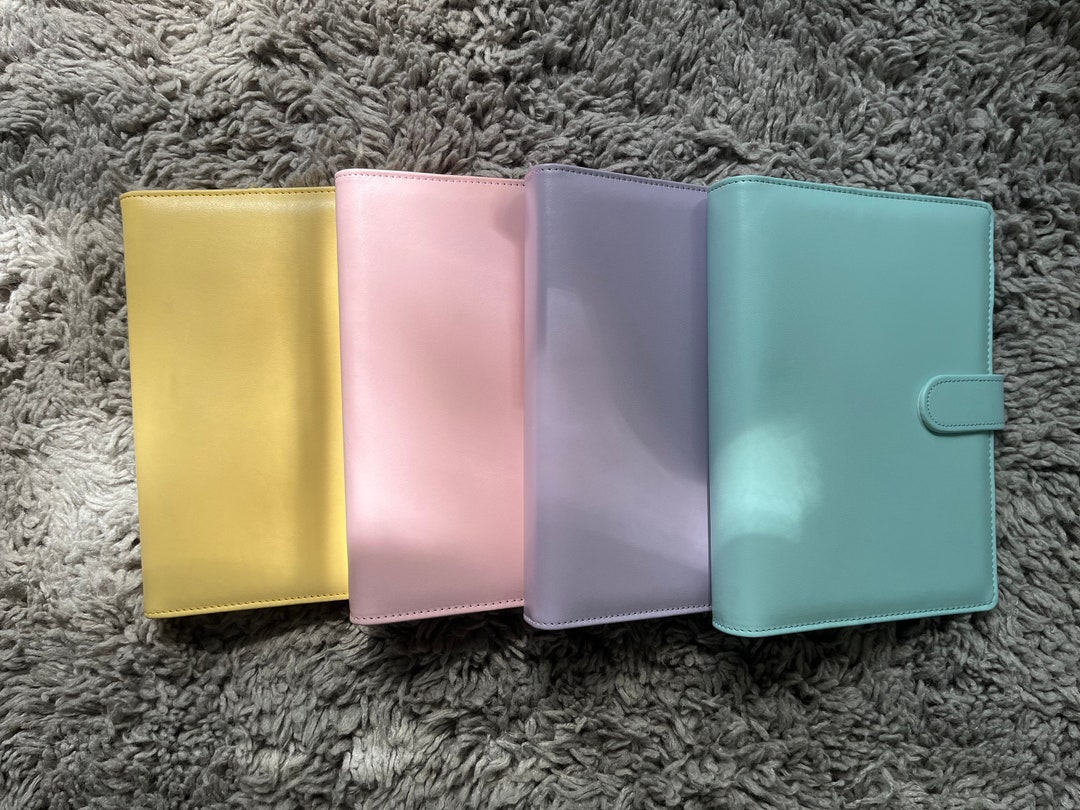 Colorful A5 Binders - Magnetic Clasp With Interior Pockets (DIFFERENT ...