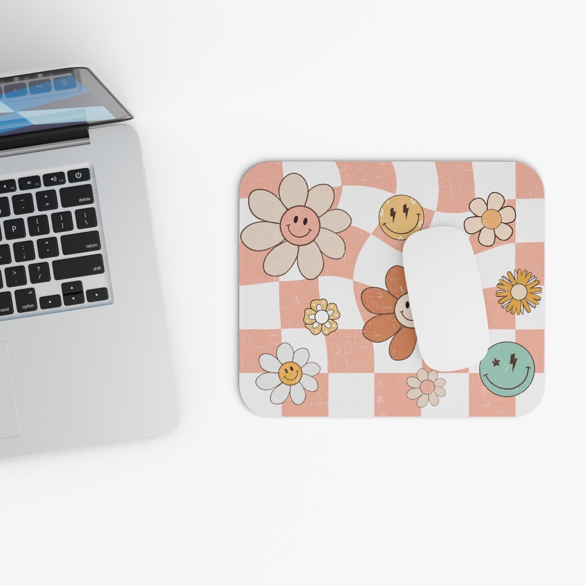 Mouse Pad Rectangular, Hippy Aesthetic, Girly Desk, Trendy Workspace ...