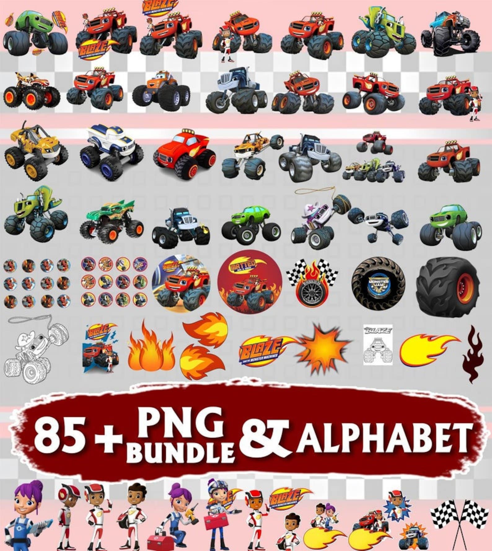 Blaze and the Monster Machines PNG, Blaze and the Monster Machines ...