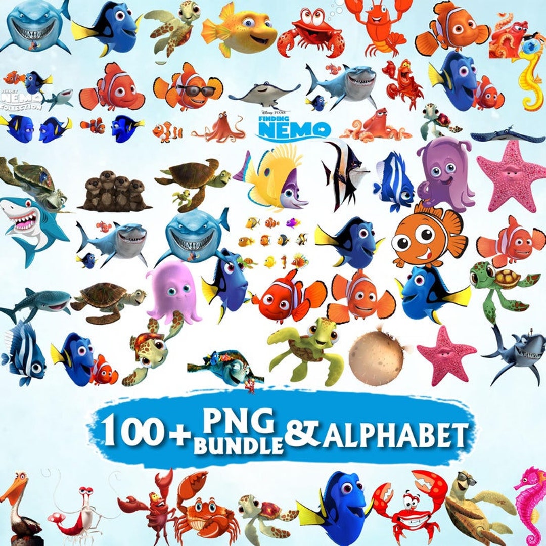 Findet Nemo Png, Nemo zwart, Nemo Clipart, Dory Clipart, Dory Png, Nemo ...