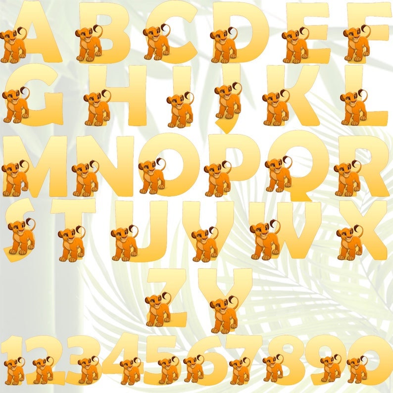 Simba Lion King PNG Clipart, Lion King Birthday, Lion King Alphabet ...